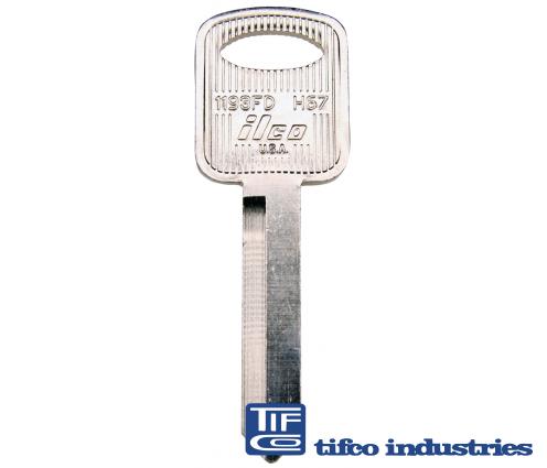 TIFCO Industries - Part#: 29322 - Automotive Key Blank, H67 Ford