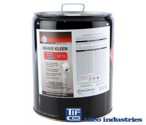 TIFCO Industries - Part#: 9772 - Industrial Chemical 5 Gallon, NC Brake ...