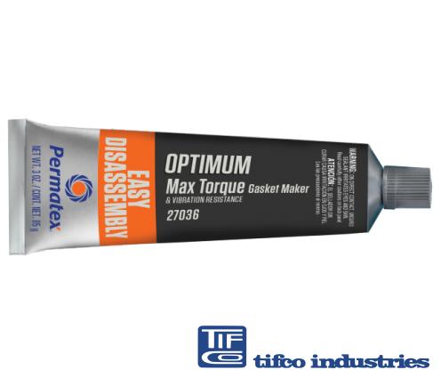 TIFCO Industries - Part#: 9392 - Optimum Removable Gasket Maker, (12) 3 ...