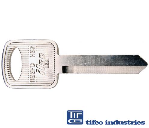 TIFCO Industries - Part#: 29322 - Automotive Key Blank, H67 Ford