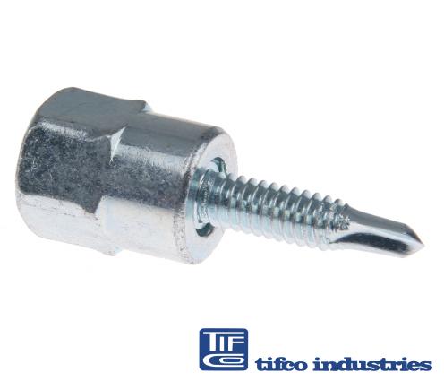 TIFCO Industries - Part#: 41654 - Vertical Threaded Rod Hanger, 1/4R 1/ ...